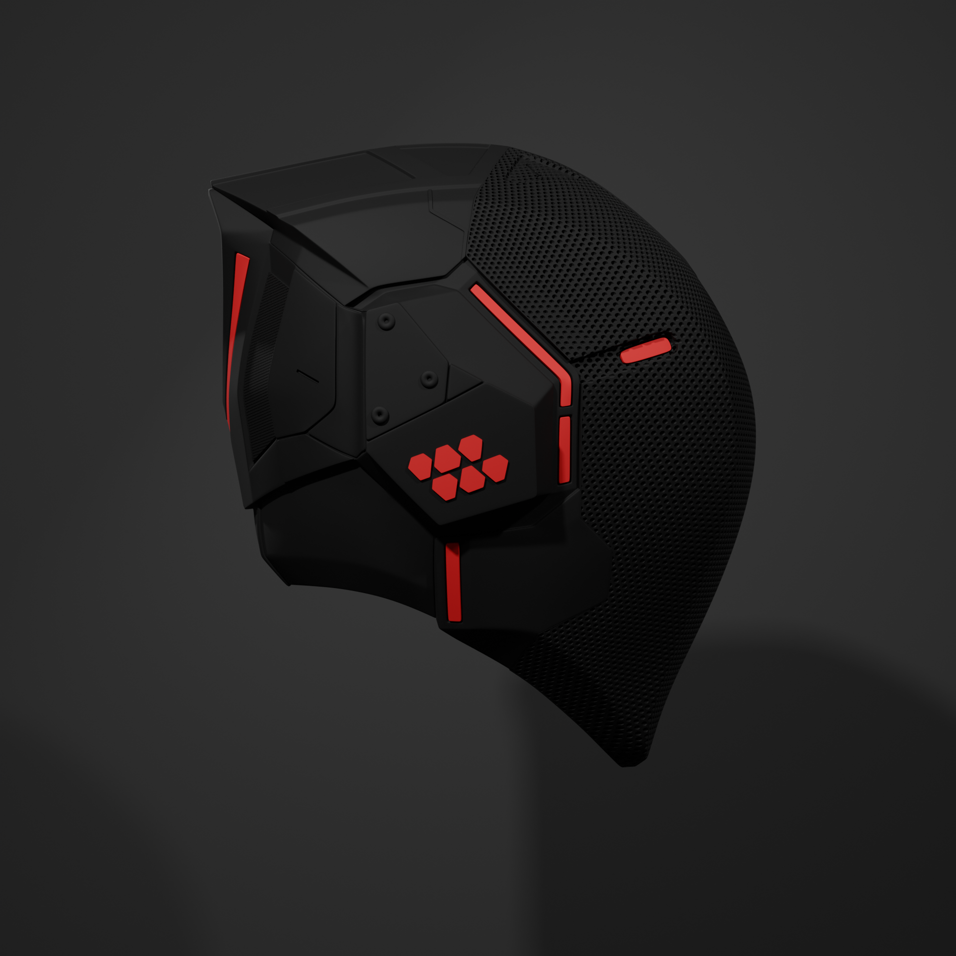 Tron Ares Cosplay Helmet Futuristic Sci-Fi Costume Headpiece ...